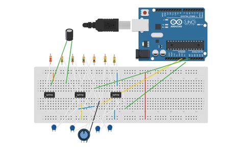 Circuit Design Eeg Tinkercad