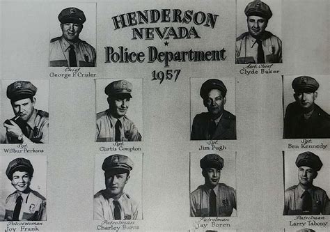 History Henderson Police Department
