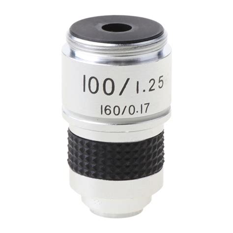 4x 10x 40x 100x Microscope Objective Lens Achromat Grandado