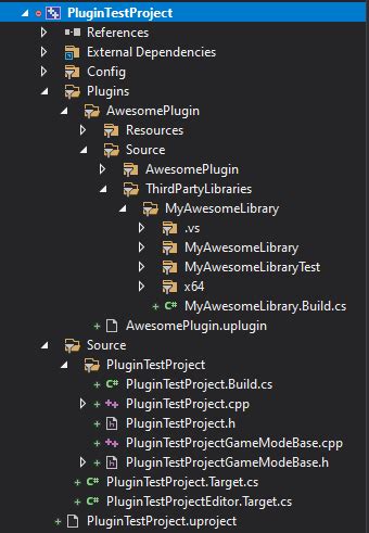 Adding Custom Third Party Library To Plugin From Scratch Unreal Engine Community Wiki