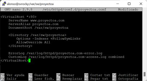 Instalar Apache En Rocky Linux 8 Y Convertirlo En Servidor Web Proyecto A