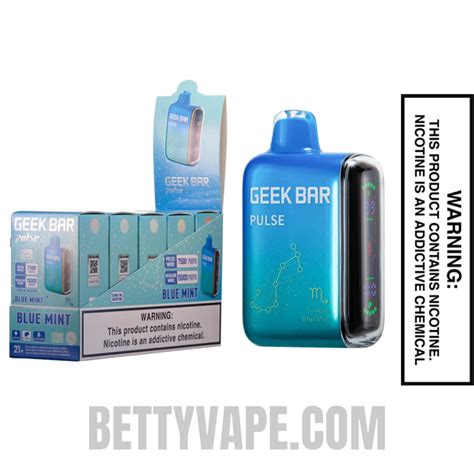 Scorpio Blue Mint Geek Bar Pulse Vape Betty Vape