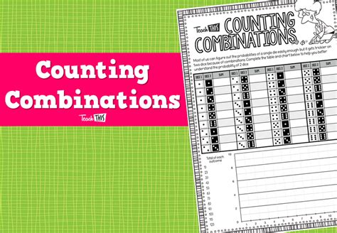 Counting Combinations Teacher Resources And Classroom Games Teach This