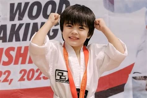 Marian Rivera Proud Of Son Sixto For Winning Medal In Wood Breaking Competition