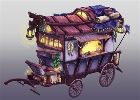 Fantasy Van Art At Louise Whipple Blog