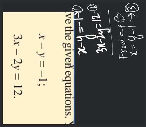 Ve The Given Equations Begin Array L X Y 1 3 X 2 Y12 End Array