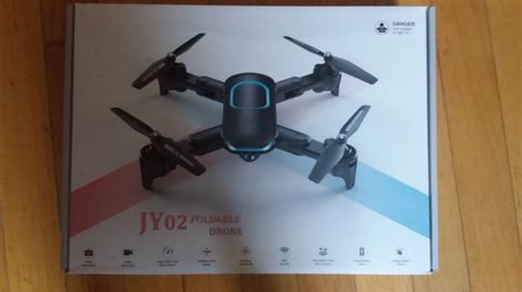 Jy02 Foldable Drone Unboxing And General Review Youtube