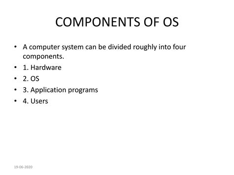 unit i overview of operating system pdf