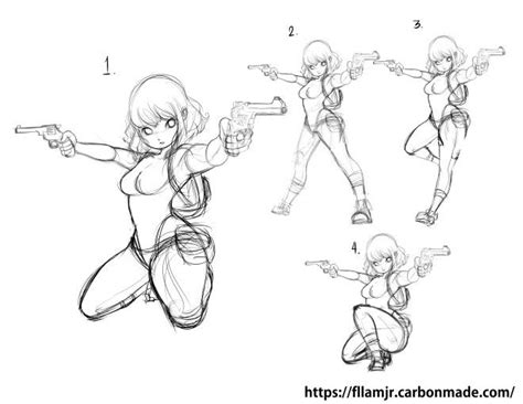 Cammy Street Fighter Poses Aiming Pose Reference Shooting Poses