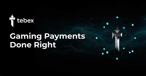 Tebex Hassle Free Gaming Monetization