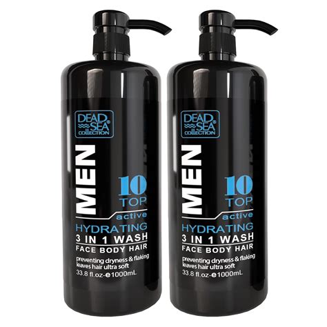 Dead Sea Collection Mens Body Wash 3 In 1 Top 10 Active