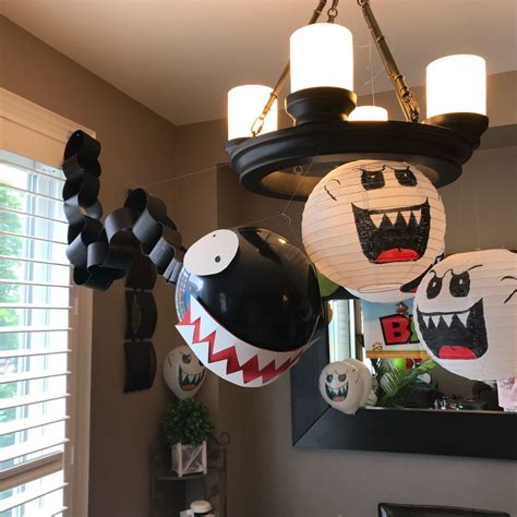 King Boo Lanterns And Other Decorations For Mario Bros Party Video