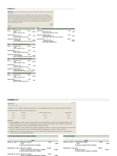 Chapter 2 Lecture Solution Pdf Equity Finance Investing