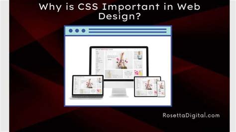 Why Is Css Important In Web Design Rosetta Digital