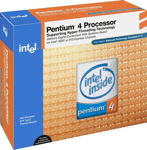 Processor Intel Pentium 4 641 3 2ghz 800 Mhz L2 2mb Socket 775 Box