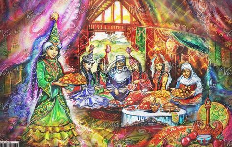 Kazakh art #vetakz #kazakhstan | Картины, Художники, Рисунки