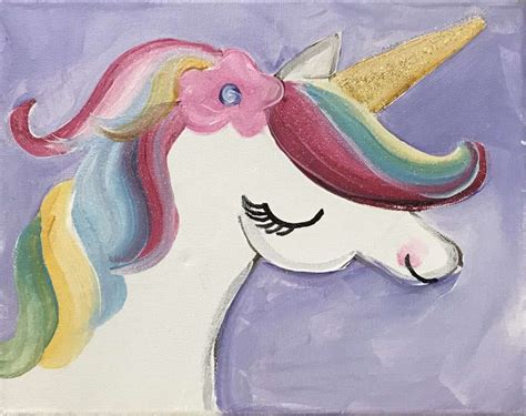 Unicorn Paint Night Adults And Up Art Studio