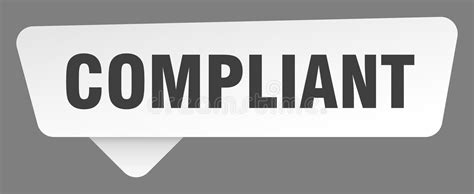 Compliant Sign Stock Illustrations 2011 Compliant Sign Stock