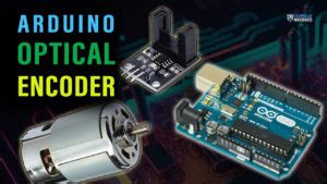Arduino Motor Encoder Optical Encoder Interfacing