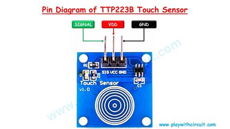 How To Interface Ttp223b Touch Sensor With Arduino
