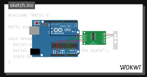 Load Cell Test Wokwi Esp32 Stm32 Arduino Simulator