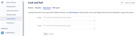 add sidebar section or panel in cloud