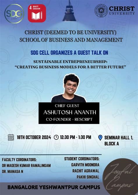 Sri Lakshmi Vaishnavi Karri On Linkedin 🌿 Inspiring Guest Talk On Sustainability I Recently