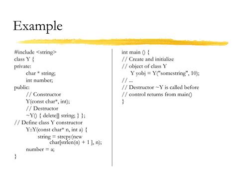 Ppt Constructors Destructors And Memory Management Powerpoint Presentation Id2973561