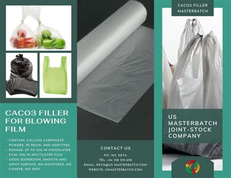 Keva Bui Us Masterbatch Jsc On Linkedin Caco3 Filler Masterbatch Blowingfilm Plasticbags