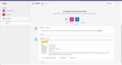 How To Create A Teams Webhook Aternity Uji
