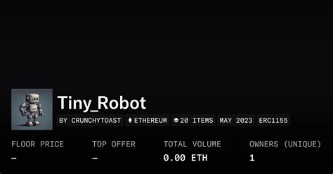 Tiny Robot Collection Opensea