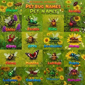 Cute Funny Bug Names With Generator Names Nick