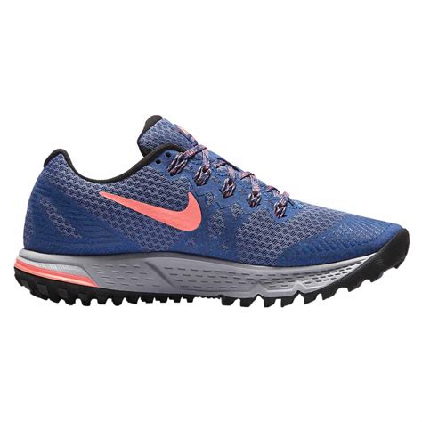 Nike Air Zoom Wildhorse 3 Trail Running Shoes Blue Runnerinn