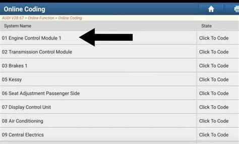 How To Use Launch X431 Pad V To Do Online Coding Of Ecu Long Coding For Audi A5 Car