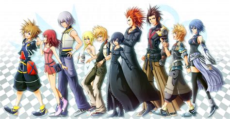 Roxas And Namine Sora And Kairi