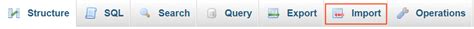 mysql 데이터베이스에 sql 파일 가져오기 linux 호스팅 cpanel godaddy 도움말 kr