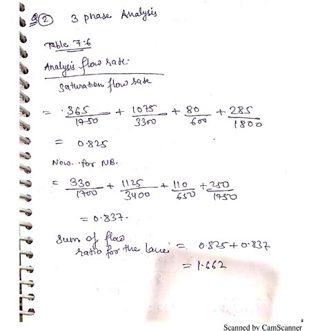 Solved An Intersection Has A Three Phase Signal With The Movements Allowed I TutorBin