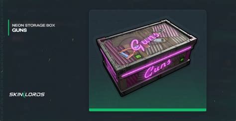 All Neon Storage Box Skins In Rust Skinlords
