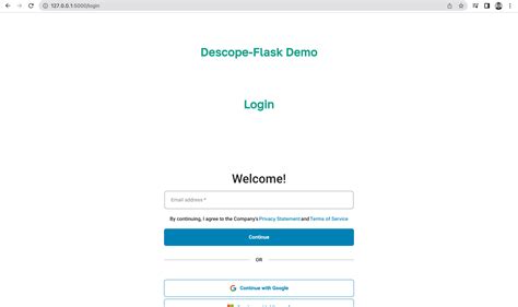 adding descope authentication to a flask app