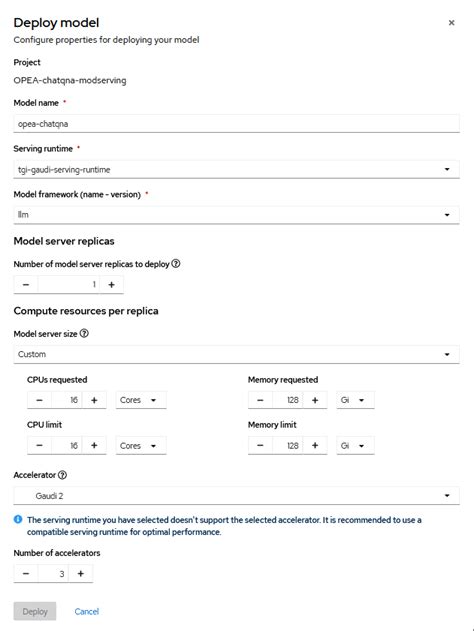 Deploy Opea Chatqna Workload On Ocp — Intel® Technology Enabling For Openshift