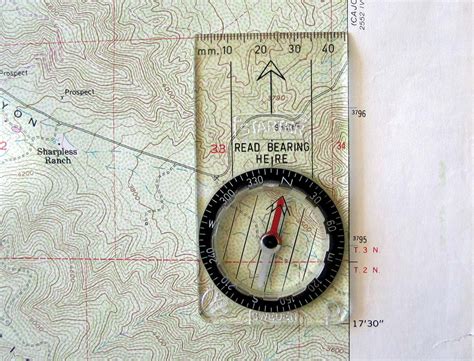 Map And Compass Navigation Trail Guide