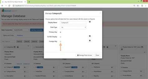 Setting Up Relations Ad Hoc Reporting Net Report Builder