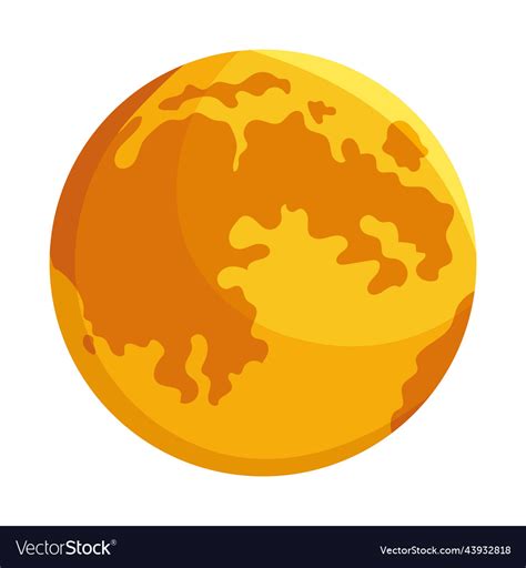 Full Moon Design Royalty Free Vector Image Vectorstock