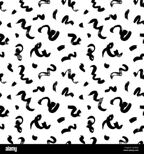 Abstract Hand Drawn Doodle Wavy Seamless Pattern Stock Vector Image And Art Alamy