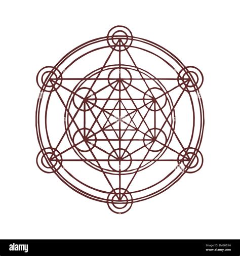 Metatrons Cube Cut Out Stock Images And Pictures Alamy