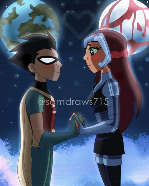 Pin By Nightfire On Robin X Starfire Teen Titans Robin Teen Titans