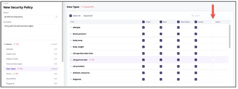Configuring Security Policies Welkin Health