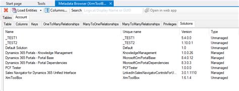 table solution tab · issue 24 · mscrmtools mscrmtools