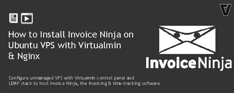 Install Invoice Ninja On Ubuntu 2004 Vps With Virtualmin And Nginx