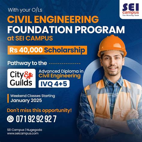Civil Engineering Foundation With Ols Sei Campus Coursenet